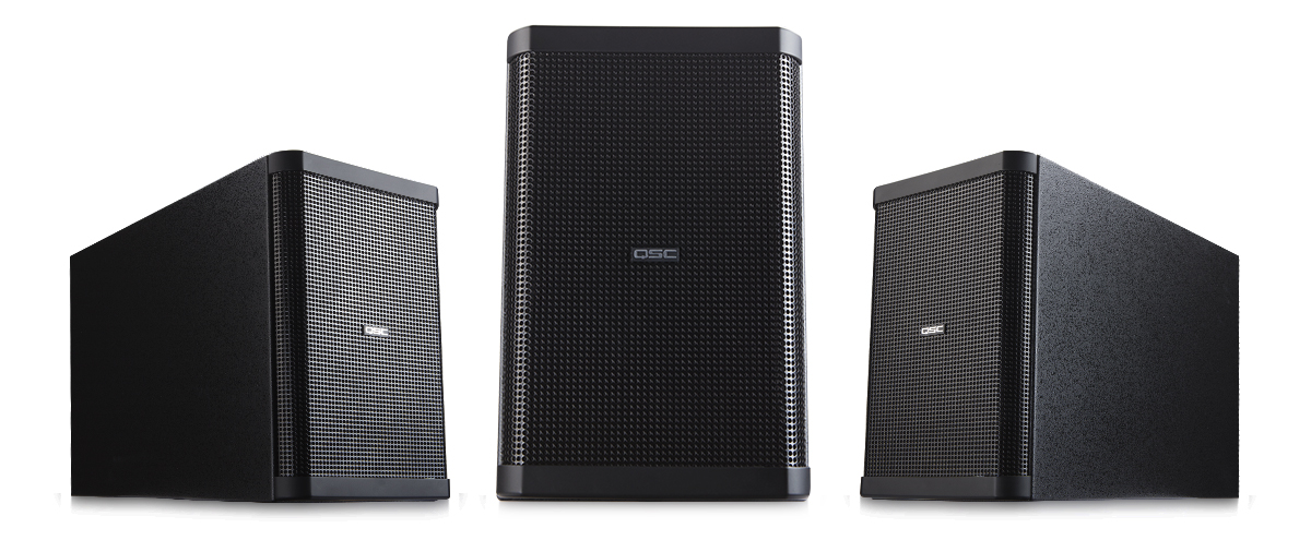 QSC AD S28TW Black Acoustic Design Subwoofer | 4894